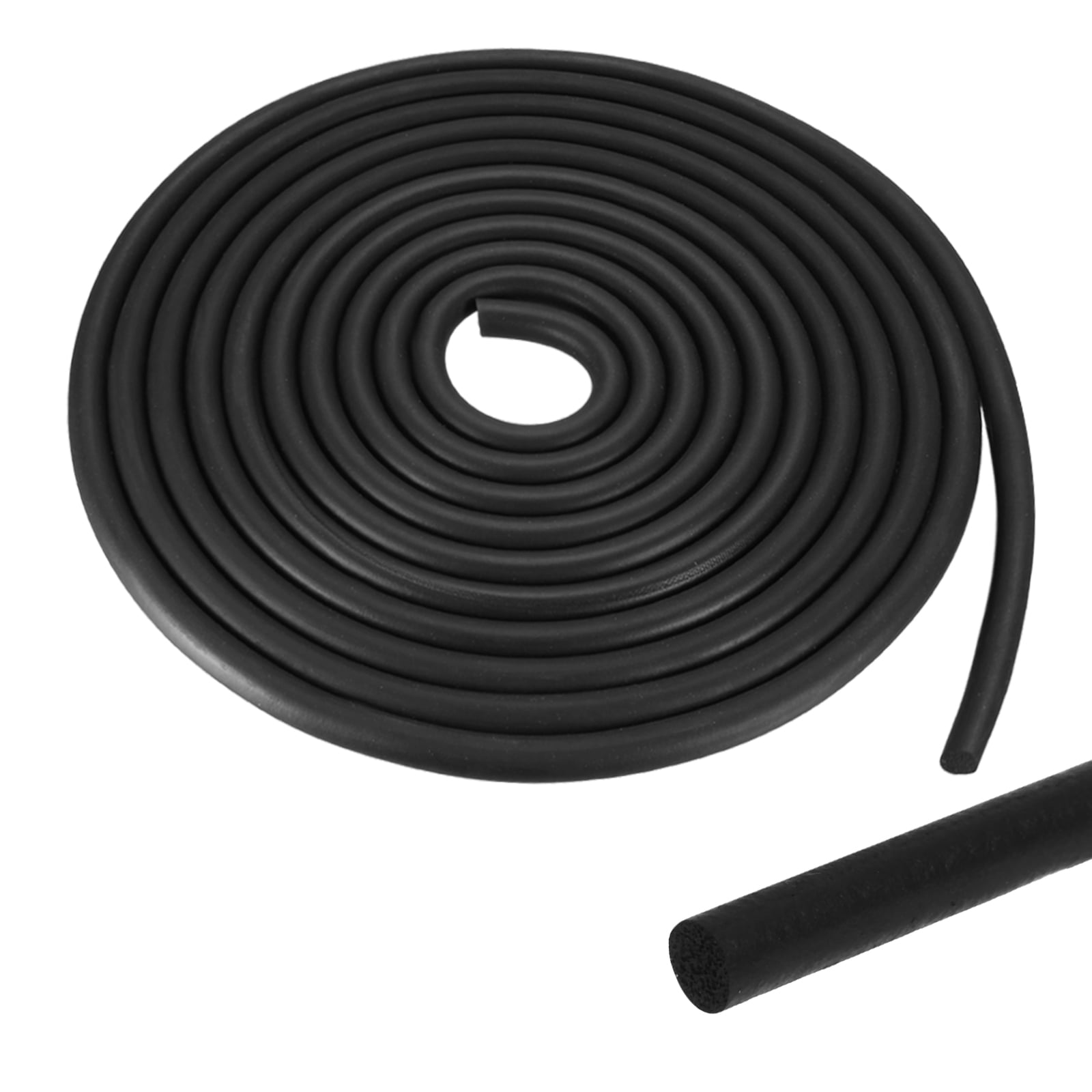 UxcellFoam Rubber Weather Seal Strip, 0.39" 8Ft EPDM Rubber Weather ...