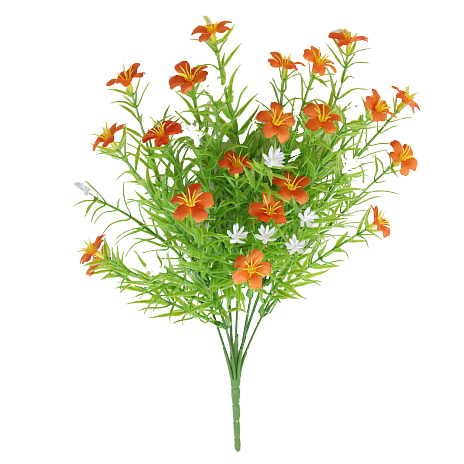 Uxgjfwu Artificial Daisy Flowers Realistic Plastic Greenery Stems for ...