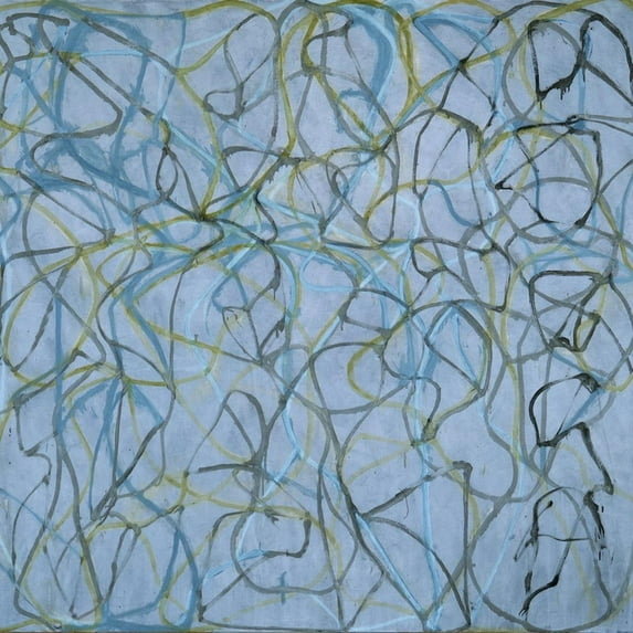 Uxmal, 199193, Abstract Unframed Giclee Print Wall Art by Brice Marden ...