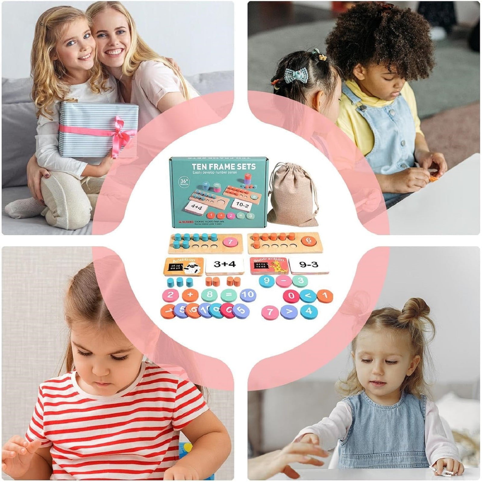 Uysin Ten Frame Ten Frames For Classroom Ten Frame Cards Number ...