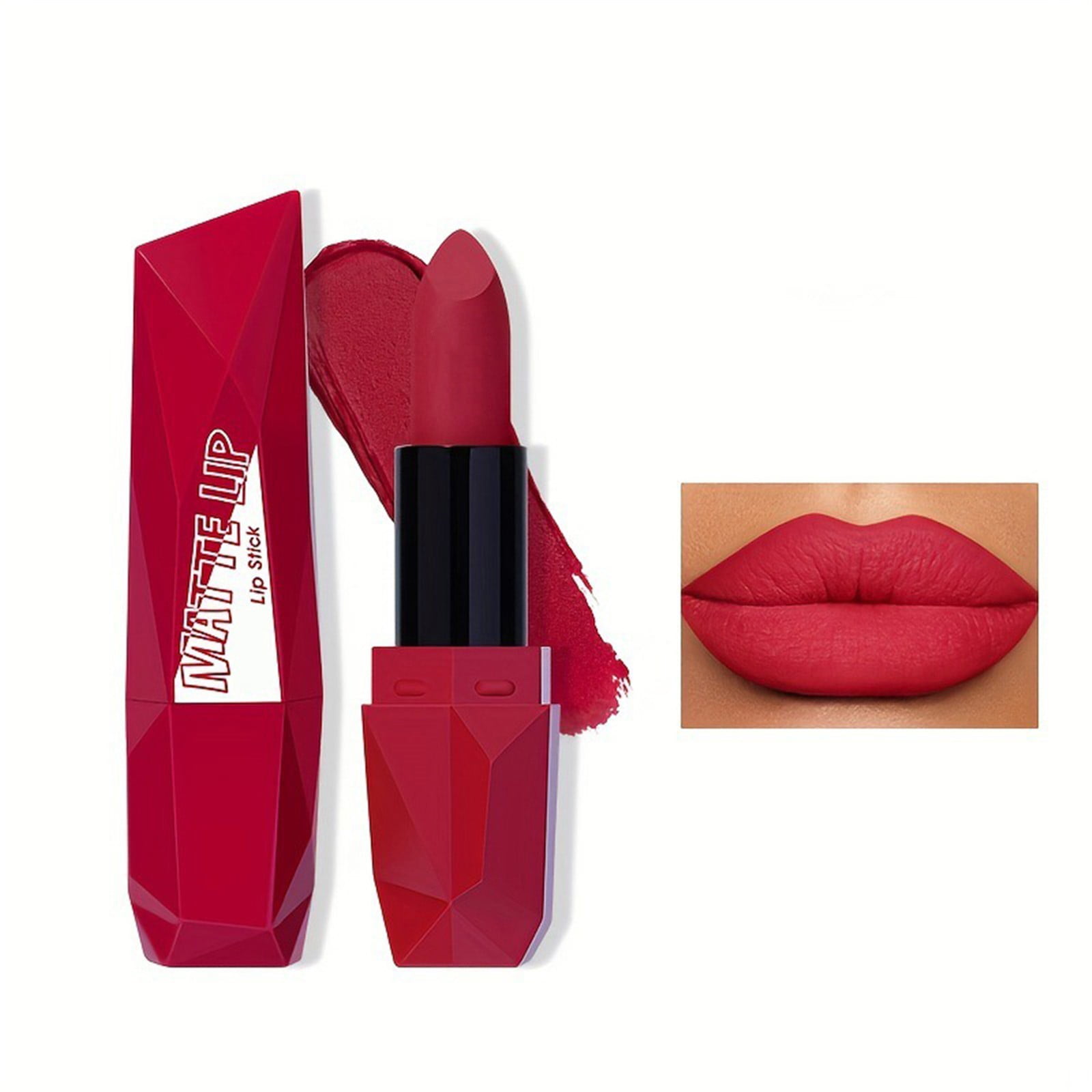 Uytogofe Lipstick Velvet Lip Glaze Nude Color Mouth Red Soup Color European And American Lip