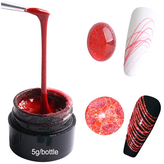 Uytogofe Nail Polish Spider Gel,New Upgraded Matrix Gel With Paint ...