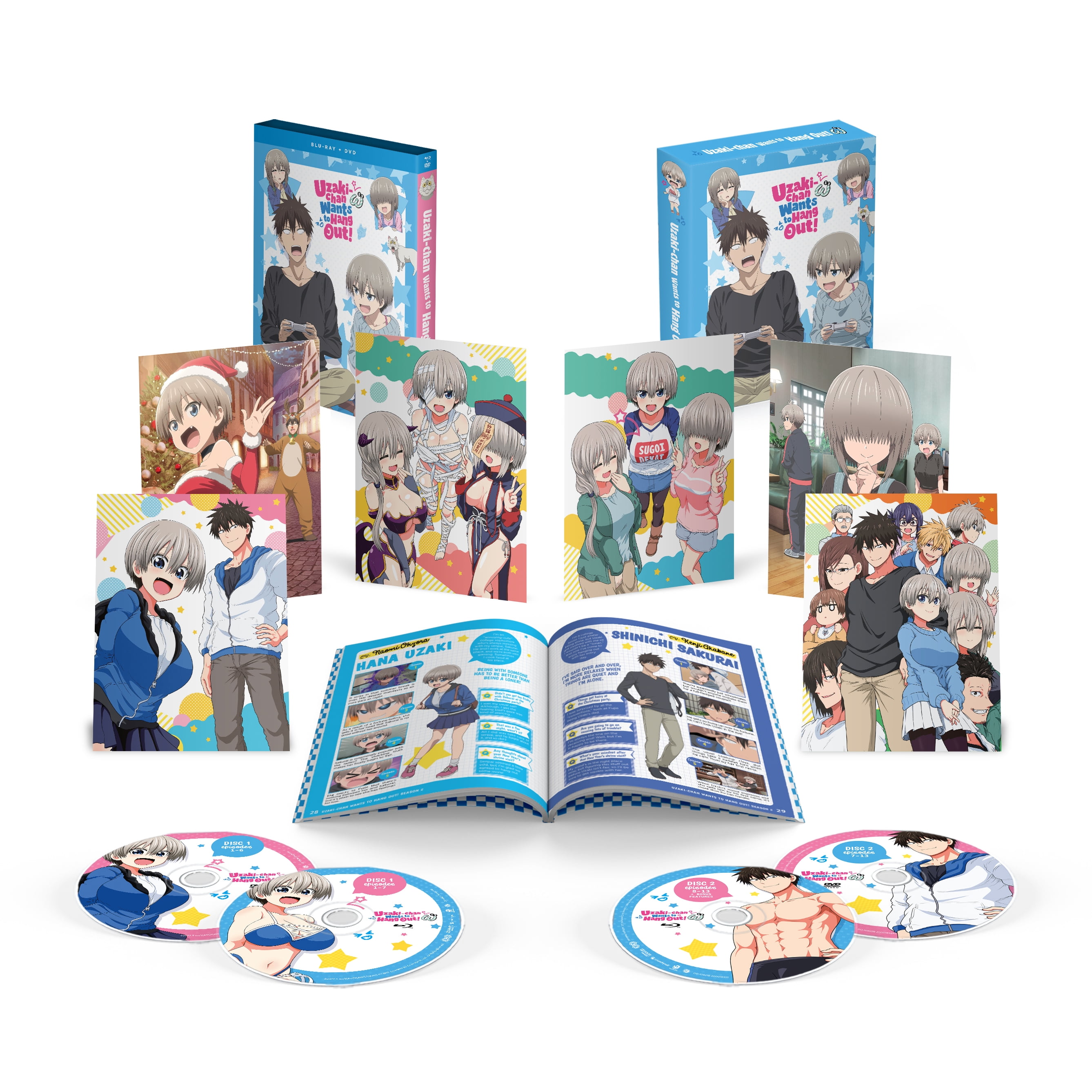Uzaki-chan Wants to Hang Out! - Season 2 - Limited Edition (Blu-ray) Naomi Ōzora Kenji Akabane ...