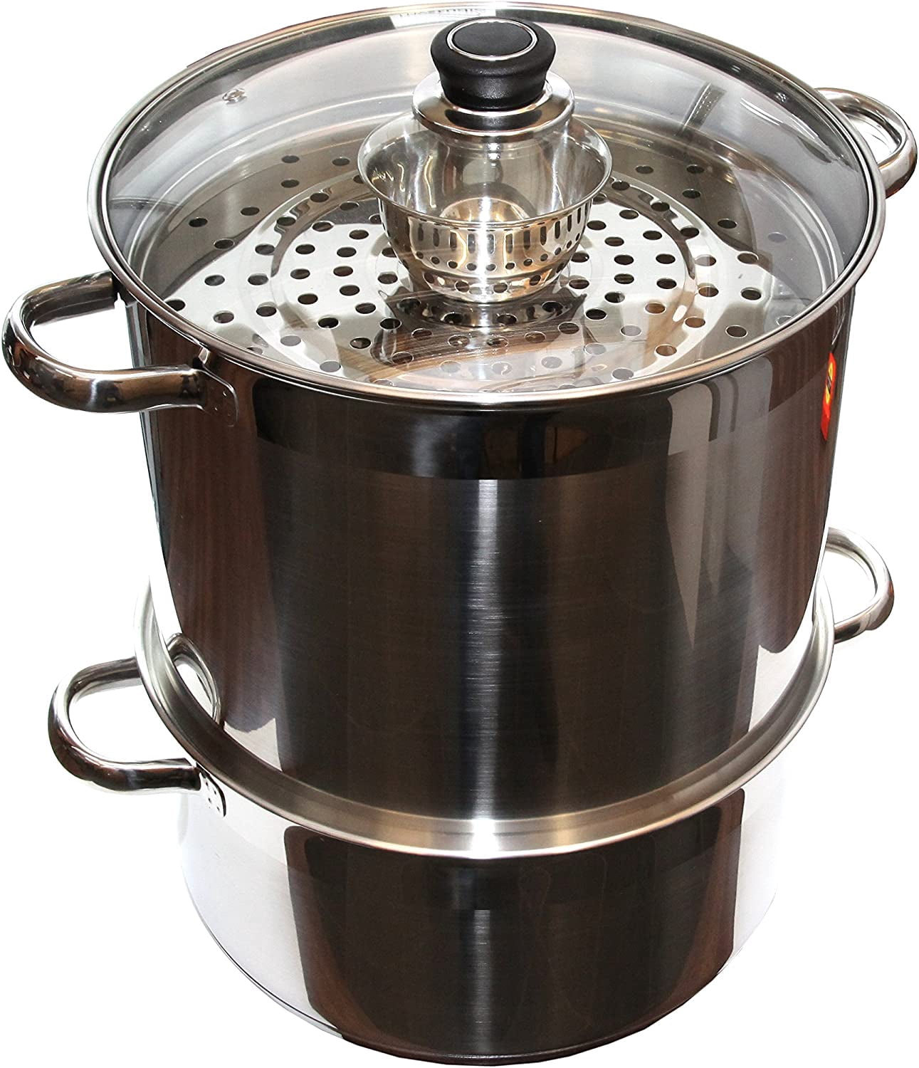 Uzbek 5 Level 20 Qt 18/10 Stainless Steel Steamer Warmer Cooker ...