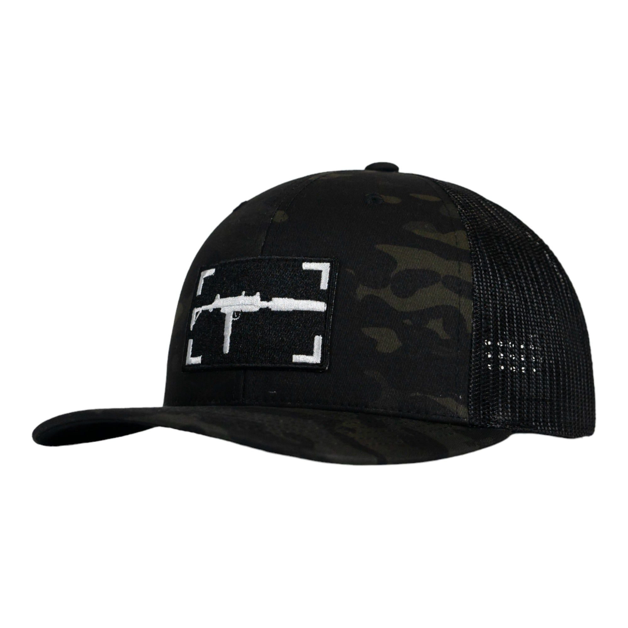 Uzi Patch Mesh Snapback Hat Black Bdu / Black - Walmart.com