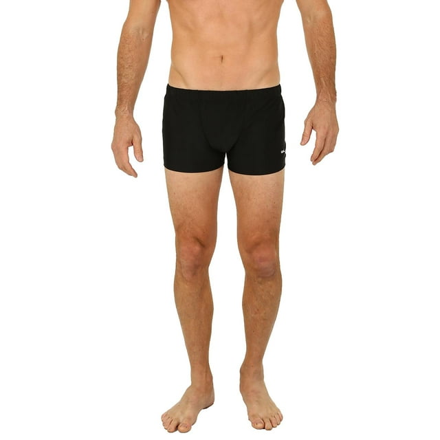 Uzzi Mens Swimwear Briefs Swim Suit Beachwear Boxers, Black, Size ...