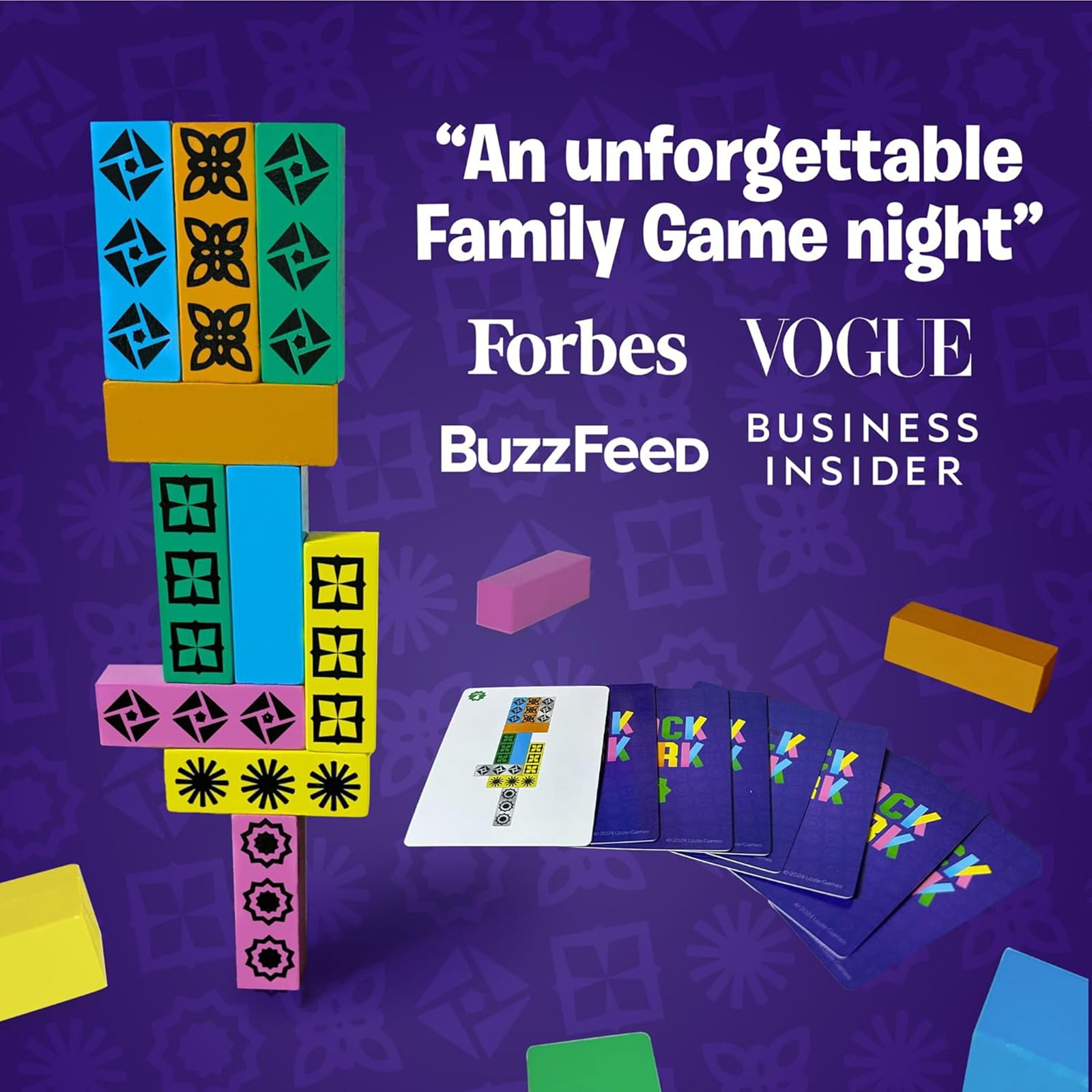 Uzzlē game Blockwork Family Puzzle Game – Challenging and Fun – 2-4 ...