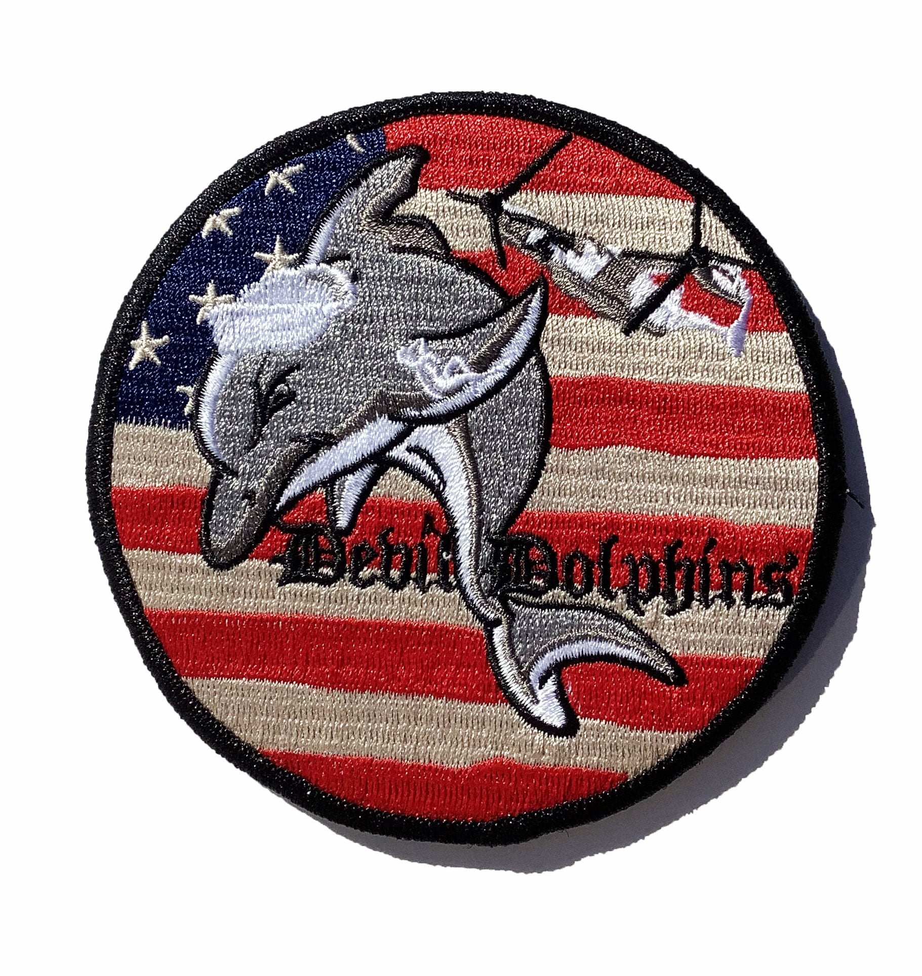 V-22 Devil Dolphins Patch - Hook and Loop - Walmart Business Supplies