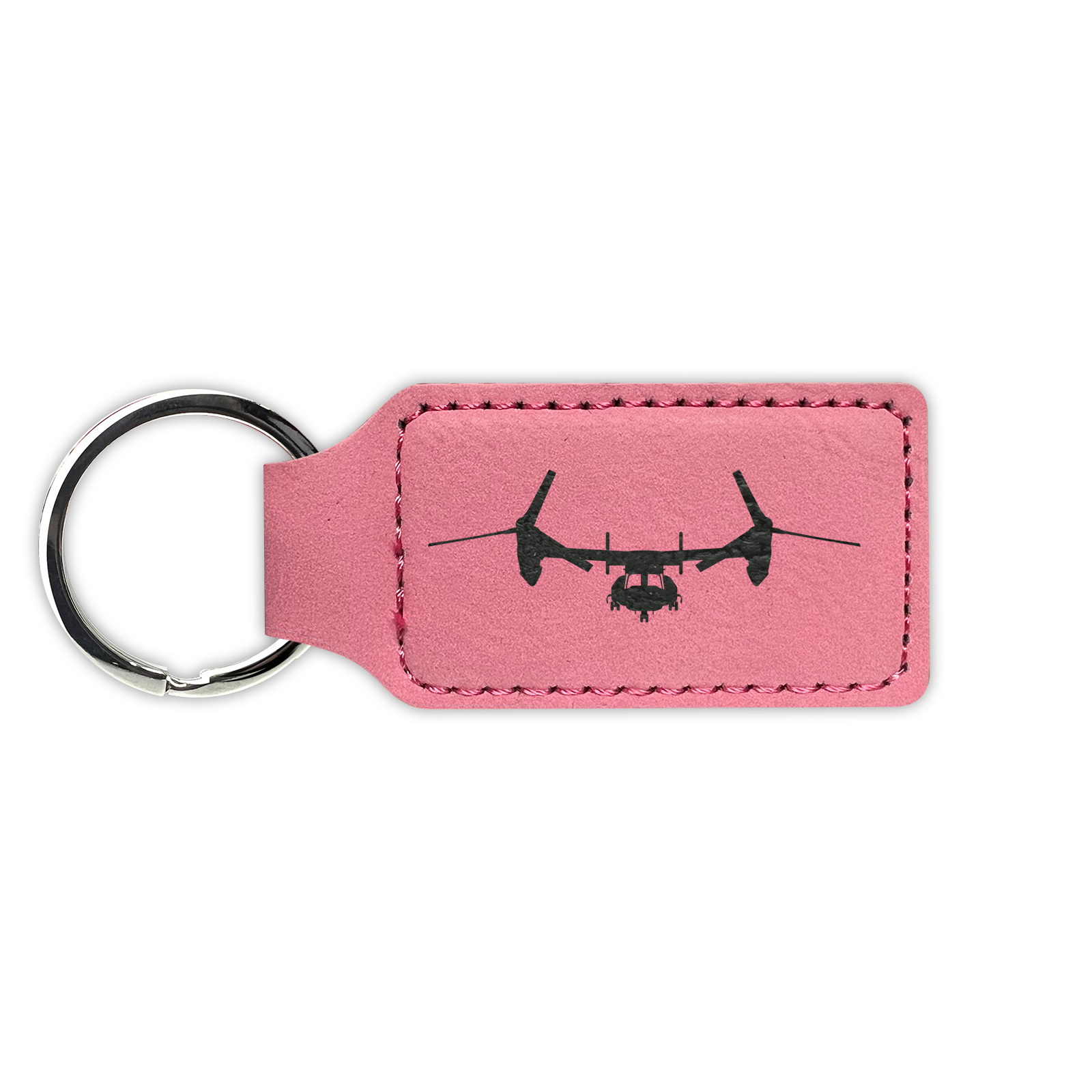 V-22 Osprey Keychain Leatherette Rectangle - Laser Engraved - Many ...