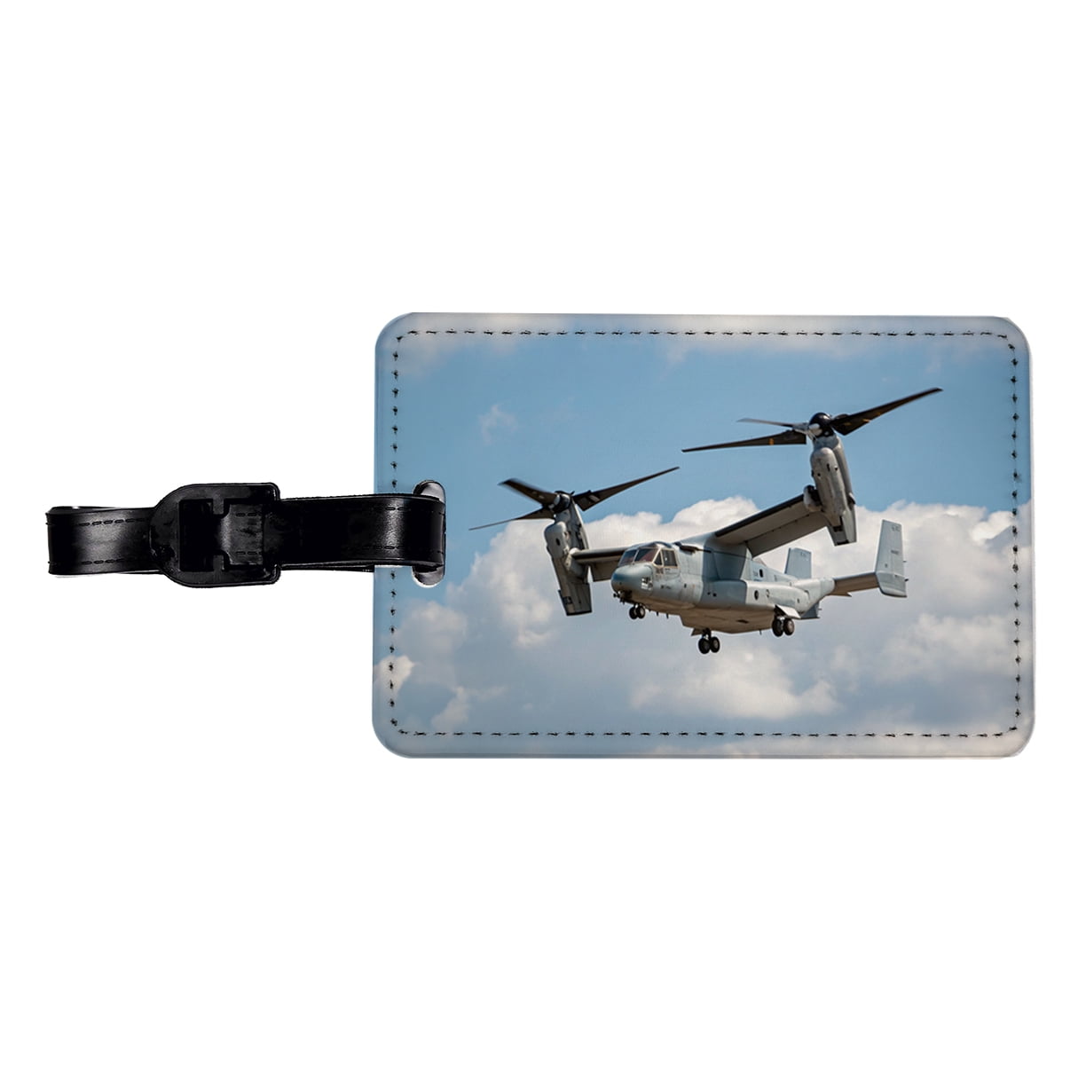 V-22 Osprey Tiltrotor Military Transport Faux Leather Travel Luggage ...