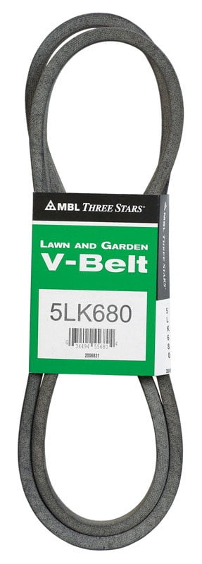 V BELT 5/8"X68" (Pack of 1) - Walmart.com
