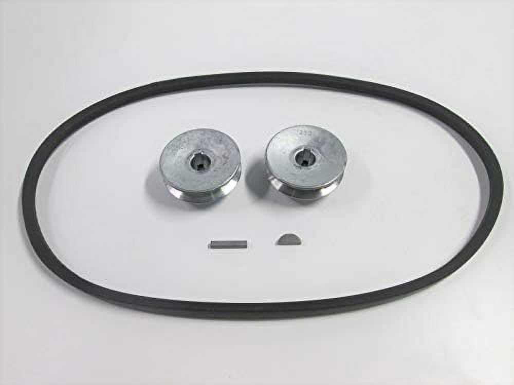 V - Belt Kit with Pulley Set & Keys for Sears Craftsman 113.xxxxx ...