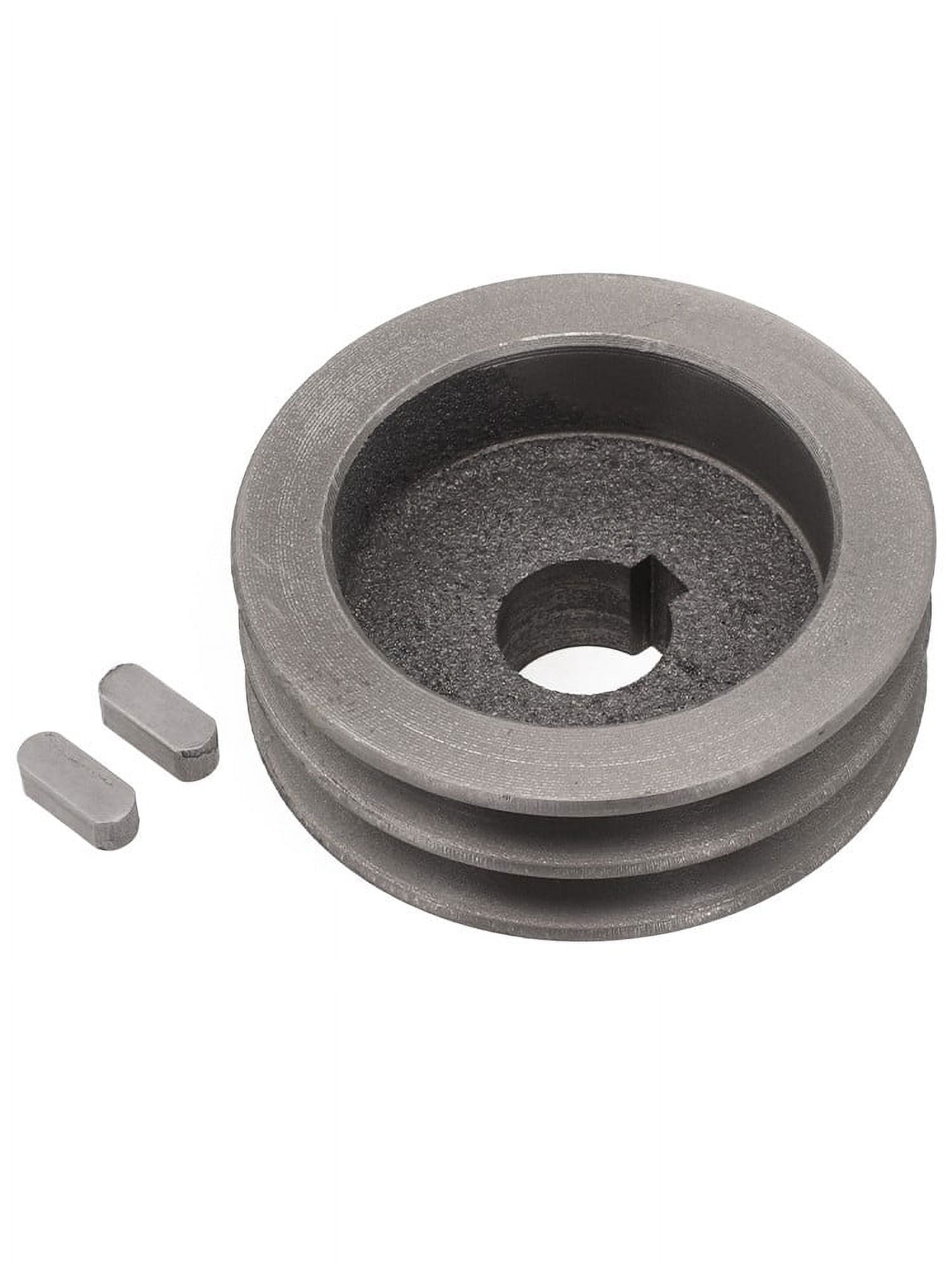 V-Belt Pulley A Type Double Slot Pulley Motor Cast Iron Dia Power Tool ...