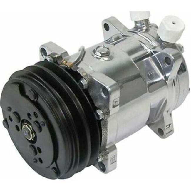 V-Belt Sanden 508 Style AC Air Conditioning Compressor, Polished - BPD ...