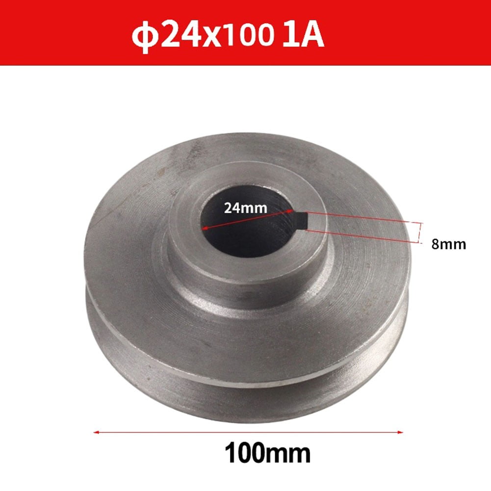 V-Belt pulley A Type Sinlge Slot Pulley Motor Cast Iron Dia Power Tool ...