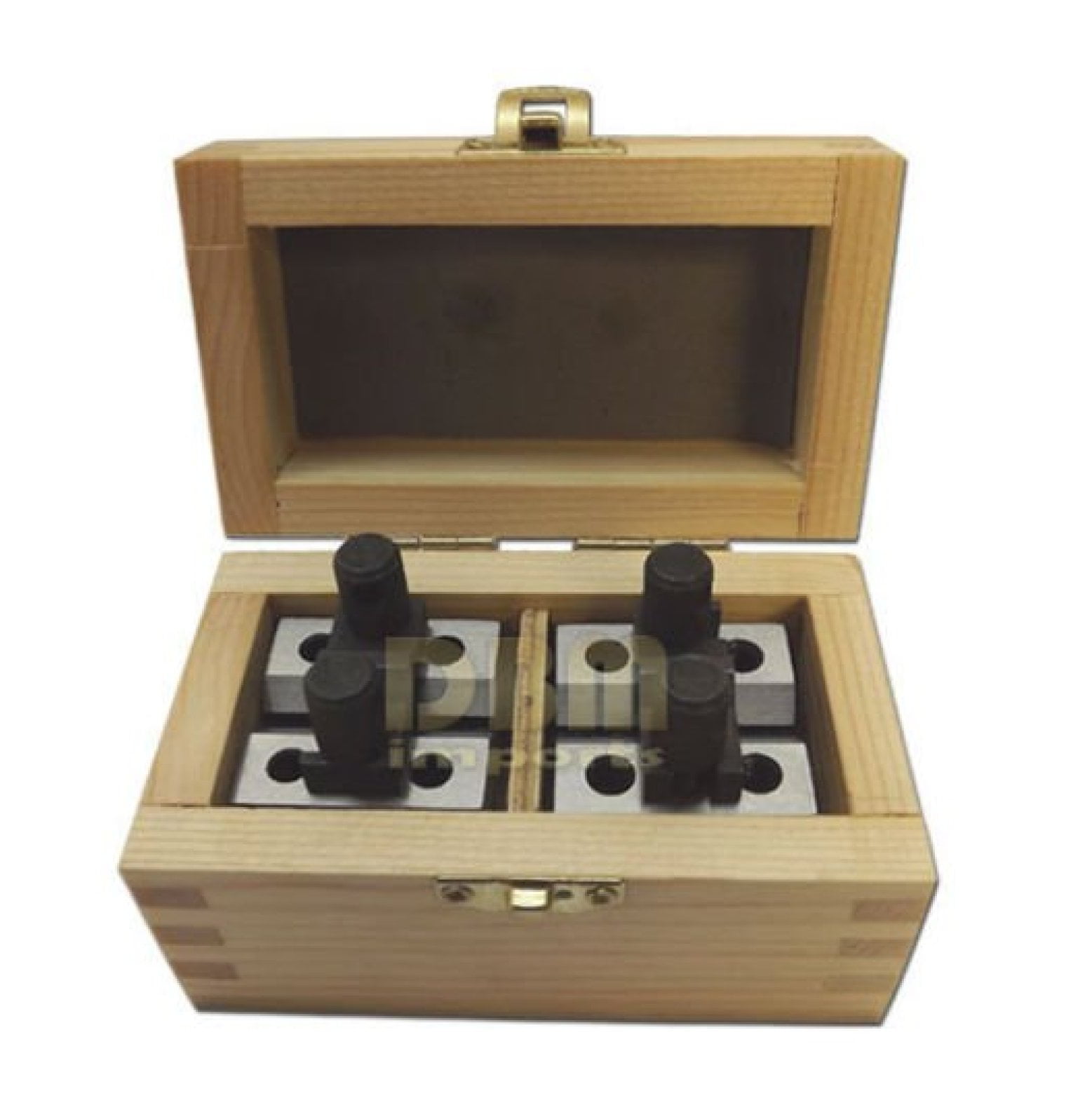 V-Block & Clamp Set, 1-3/8" Precision Ground Steel Vee Blocks - 90 ...