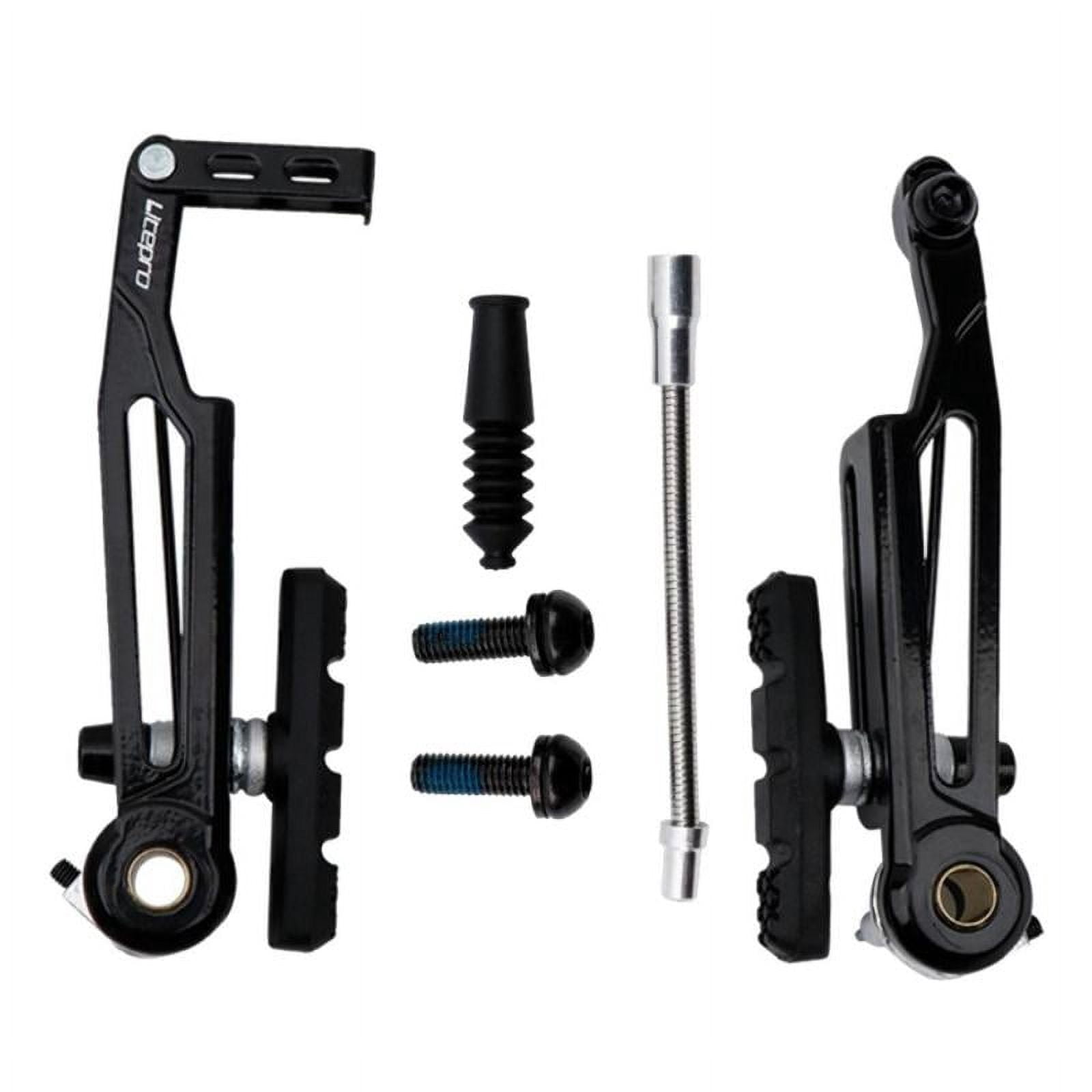 V Brake Set Bicycle Bike V Brakes, Long Arm 110mm, Black - Walmart.com