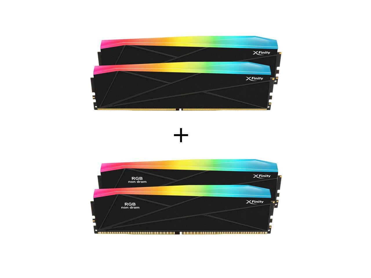 V-COLOR DDR5 SCC 2+2 KIT Manta XFinity 48GB(24GBx2) 8200MHz CUDIMM with ...