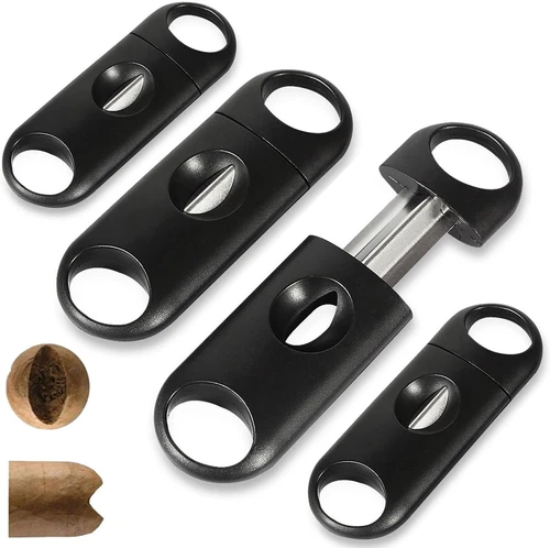 V-Cut Cigar Cutter Wedge Cut Portable Cigar Cutters for Men(4Pack ...