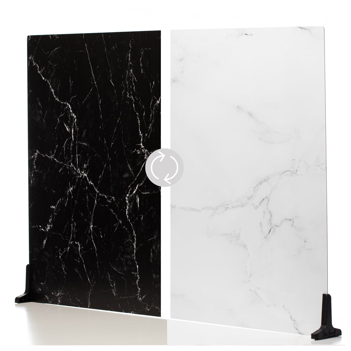 V-FLAT WORLD V-FLAT WORLD Duo Board - 24x24" Double Sided Surface Board (Single), Onyx Marble ...
