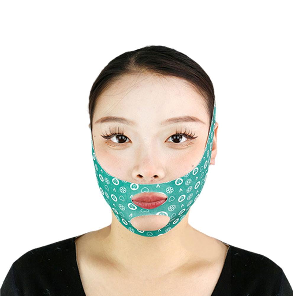 V Face Slimming Belt Facial Cheek Bandage Firm Lifting Band Wrinkle ...