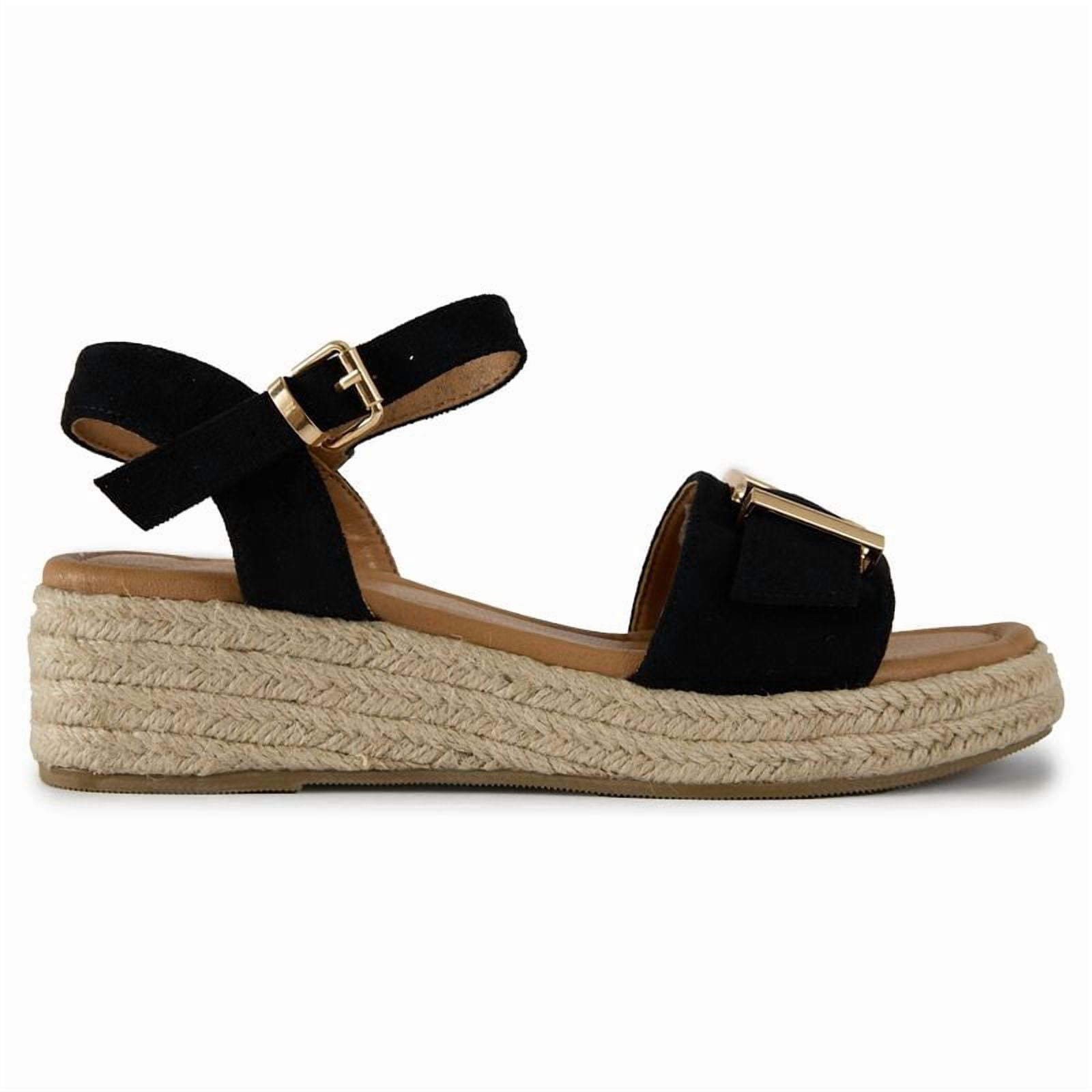 Solesister August Espadrille Wedge Sandals - Walmart.com