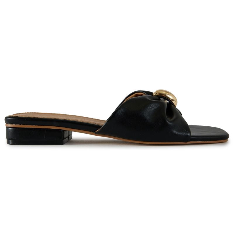 Solesister February Trim Slide Sandals - Walmart.com
