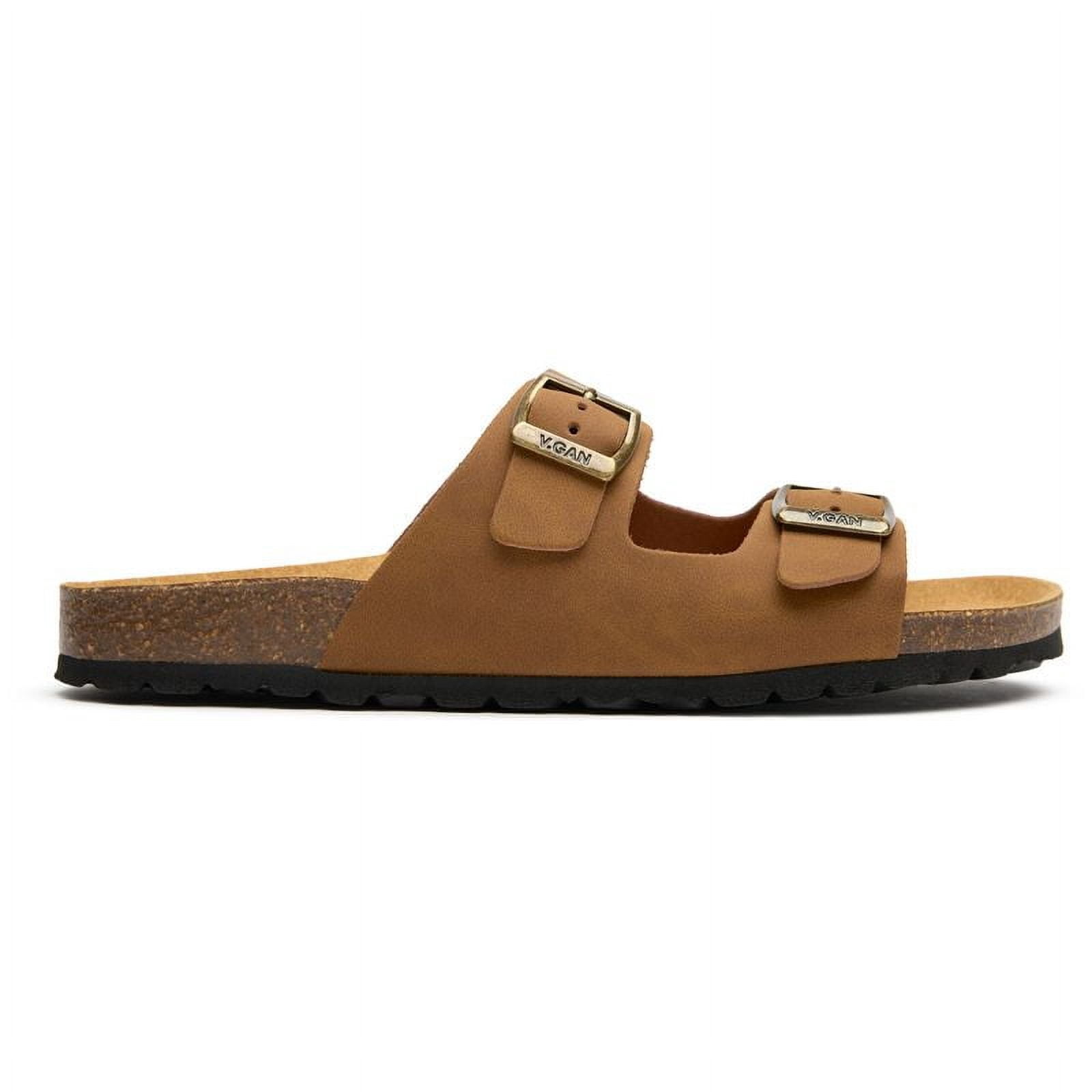 V.Gan Vegan Mango Comfort Footbed Sandals - Walmart.com