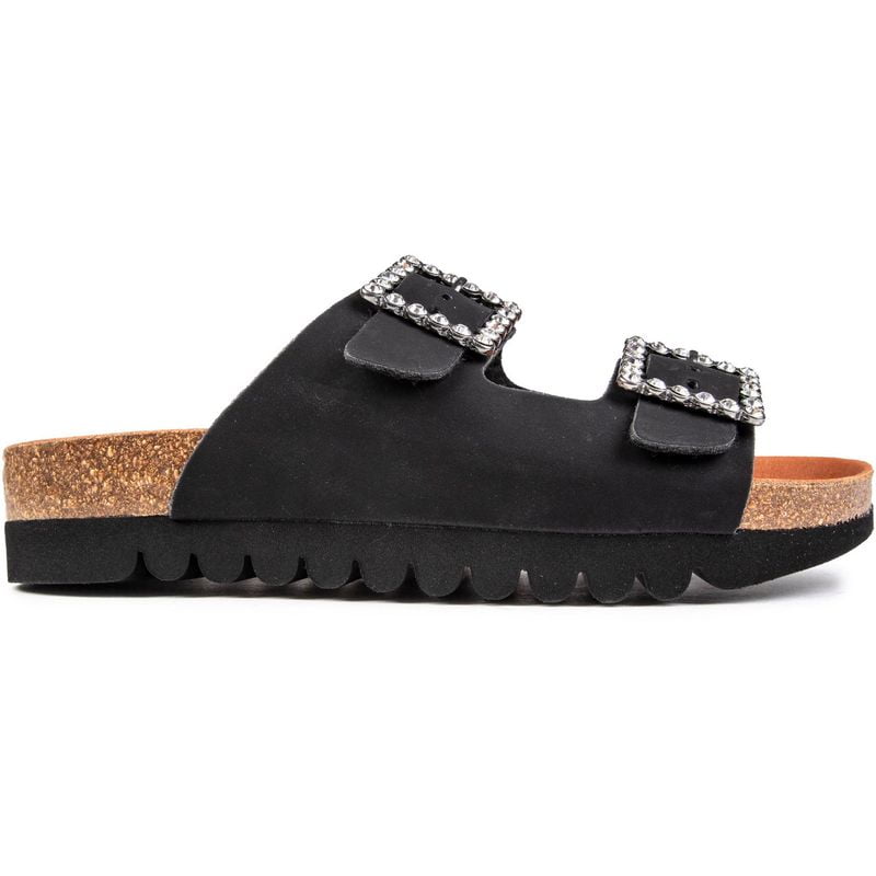 V.Gan Vegan Raspberry 2 Strap Sparkle Sandals - Walmart.com