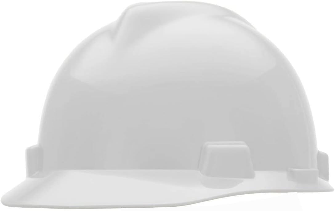 V-Gard Staz-On Slotted Protective Cap - White - White - Custom 1-Color ...