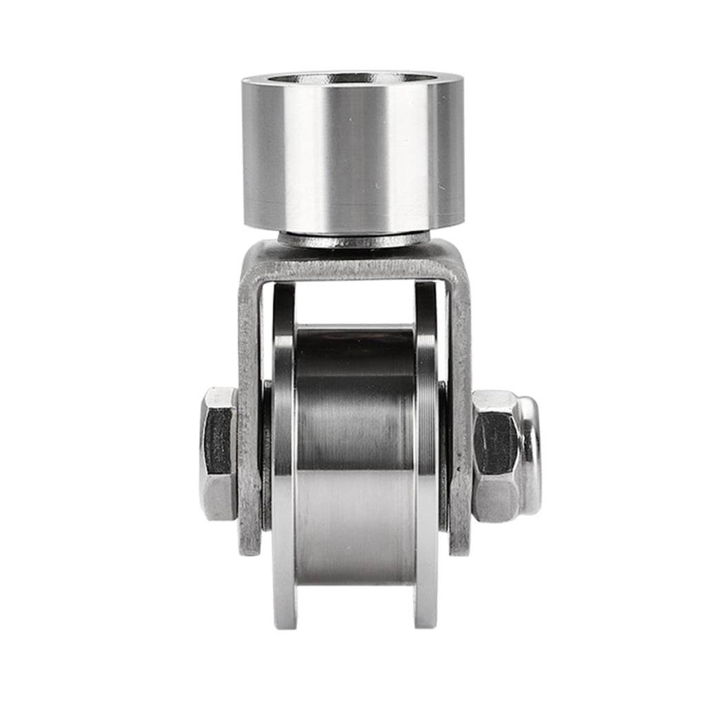 V/H Type Pulley 304 Steel Tractions Wheel Pulley Block Quiet Pulley ...