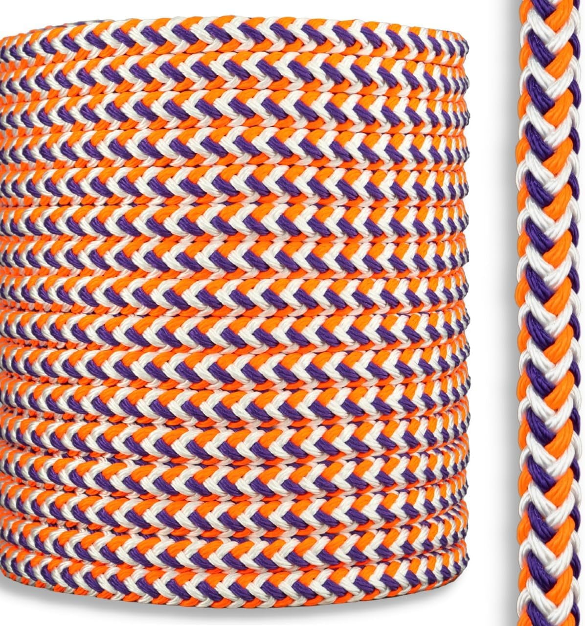 V-HEX Rigging Rope | Arborist Bull Rope 1/2 in. x 100 ft. - Walmart.com