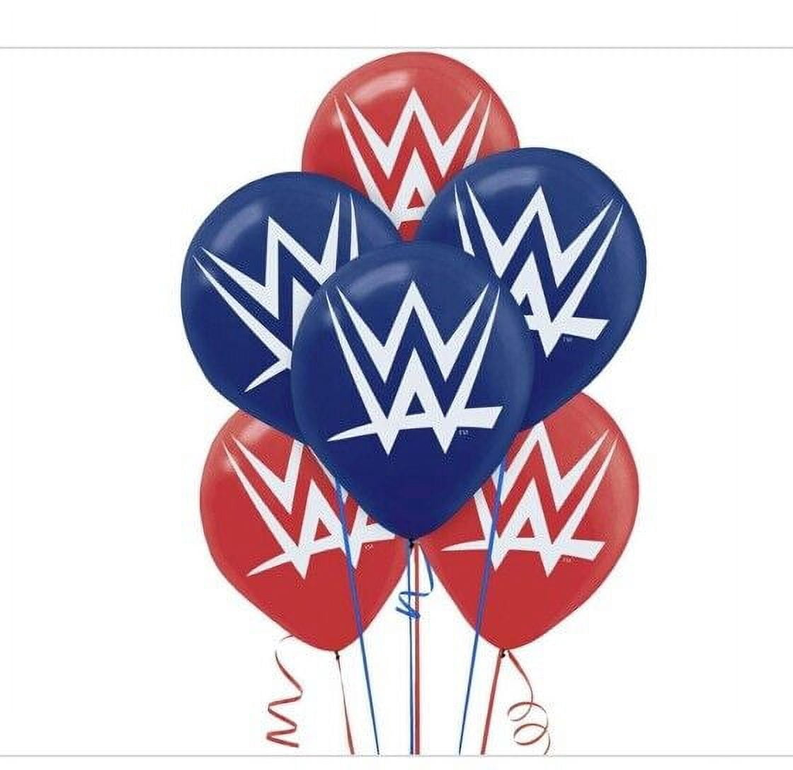 V.I.P. 0.41" Multi-color WWE Party Balloons, 6 Count - Walmart.com