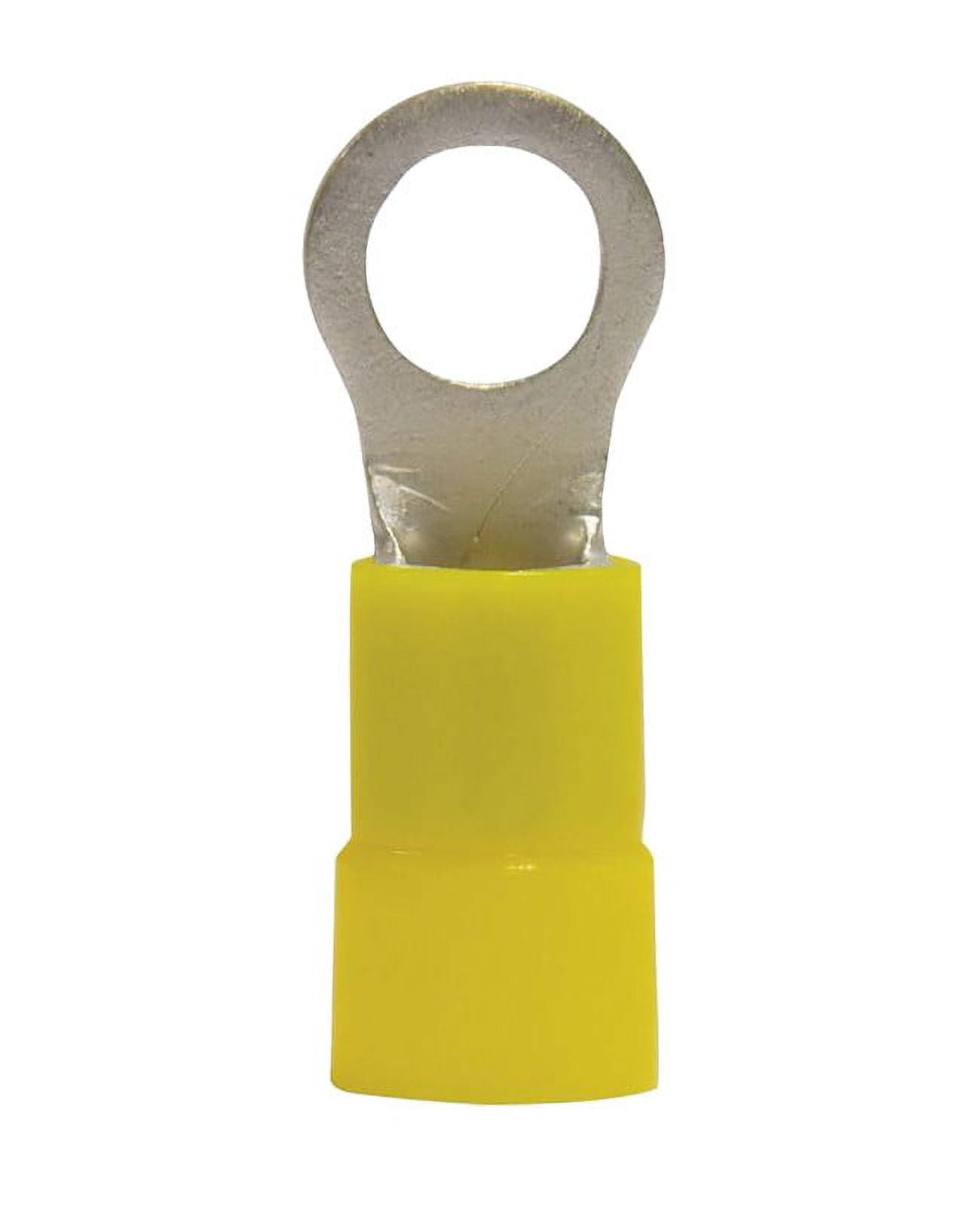 V.I. RING TERMINAL 4 AWG STUD SZ 3/8 YEL - Walmart.com