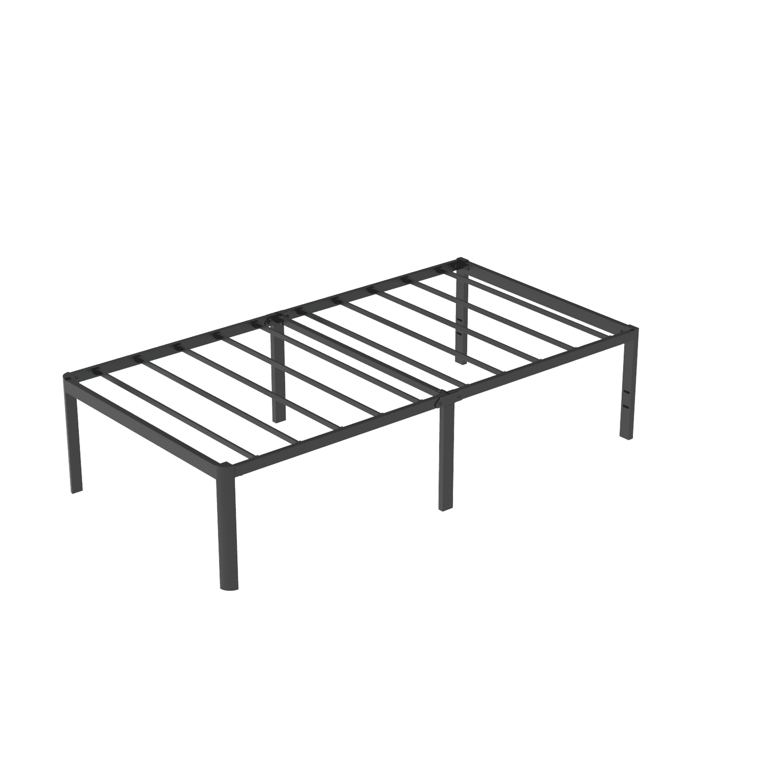 V&LX 18 Inch UP-Support Deluxe Metal Slat Bed Frame, Twin - Walmart.com