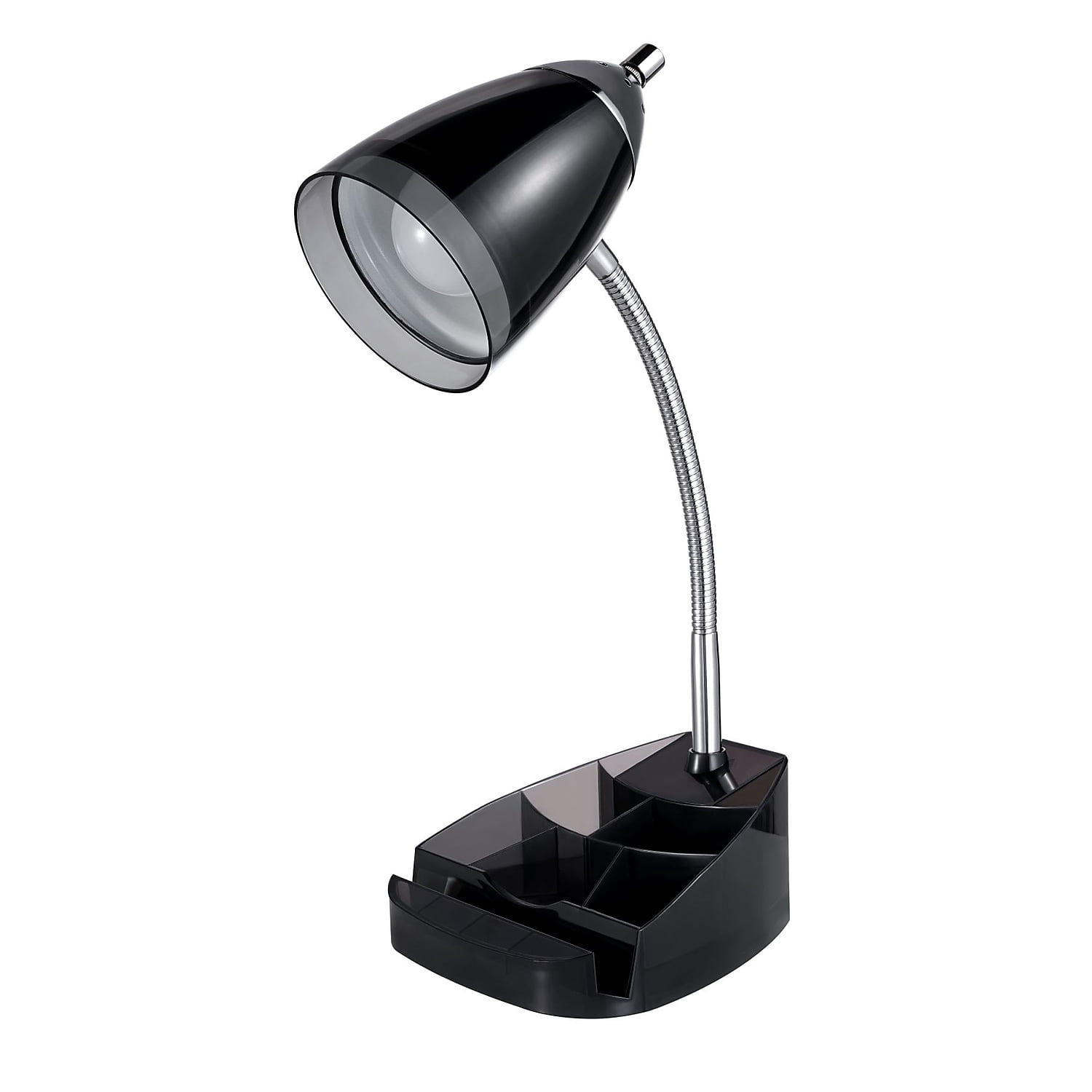 V-Light LED Organizer Desk Lamp 16" Black/Chrome (SVCA2148104B ...