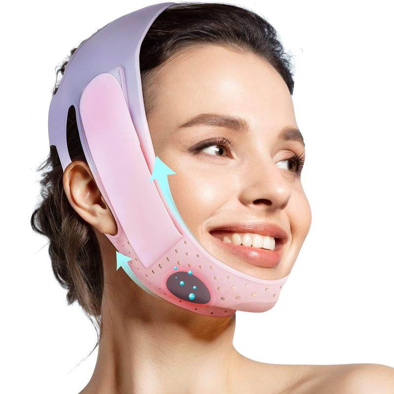 V Line Face Lifting Mask Double Chin Strap Soft Silicone Elasticity ...