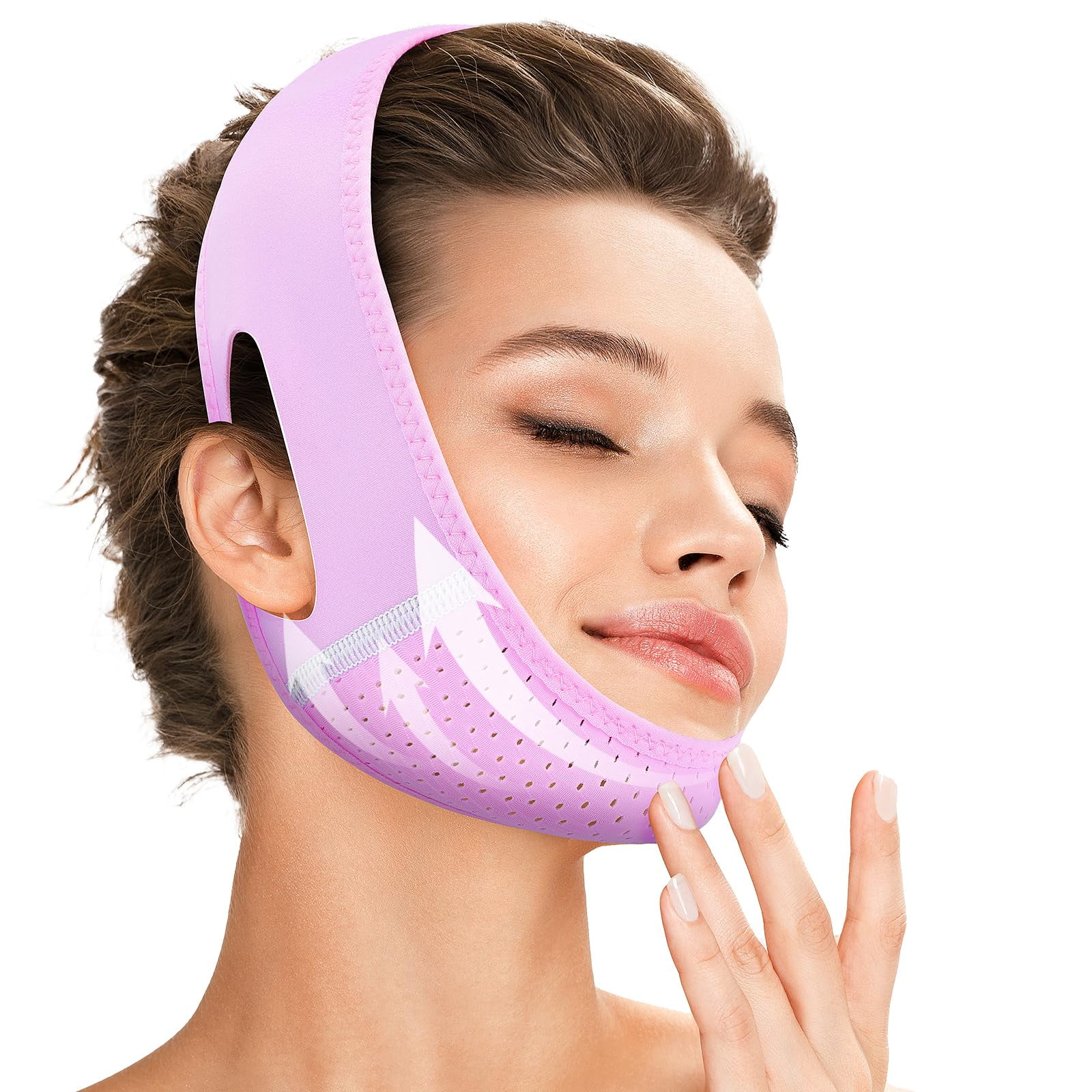 V Line Face Slimming Mask Chin Lifting Belt Sagging Skin Double Chin