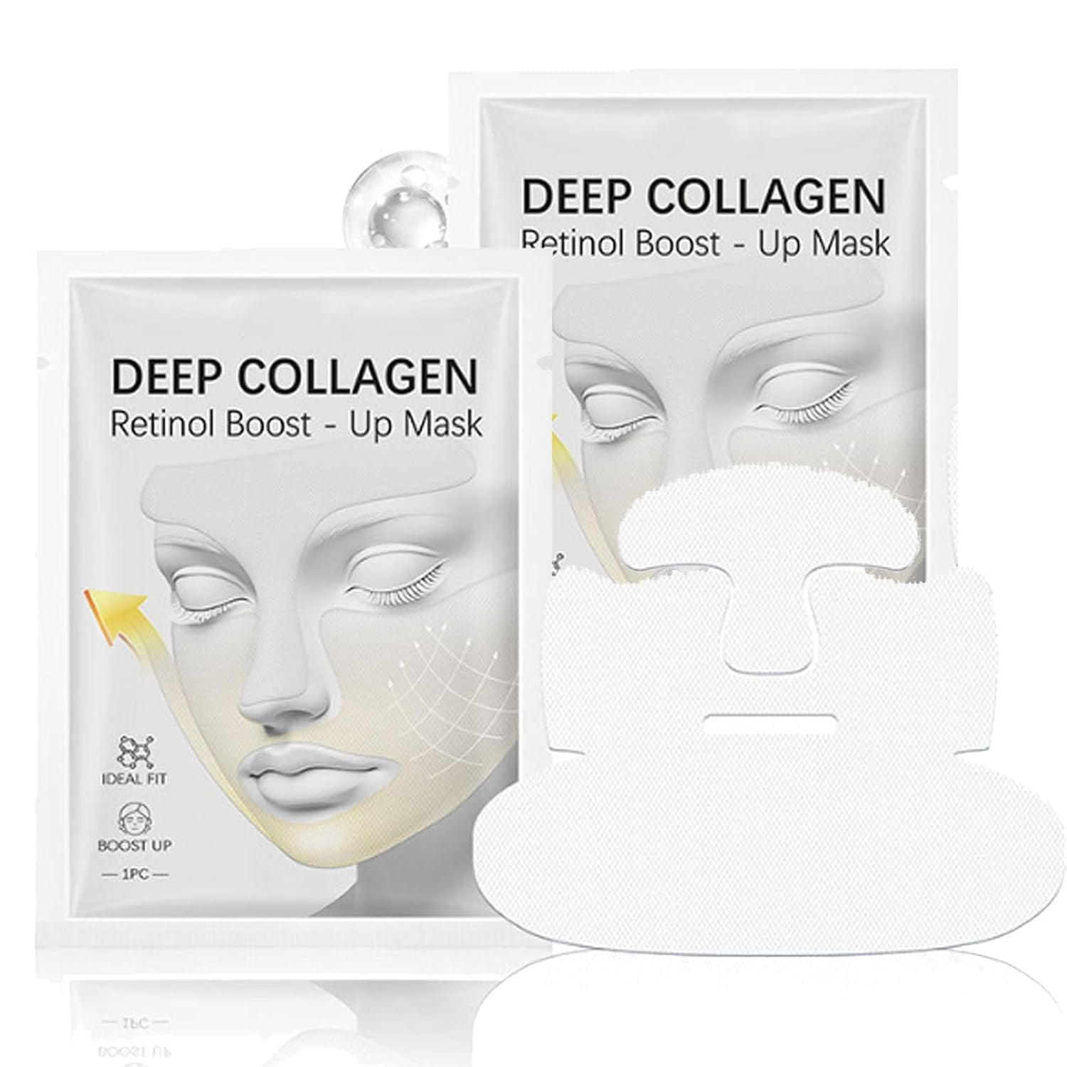 V-Line Full Face Tightening And Lifting, Deep Collagen Retinol Lift-Up ...