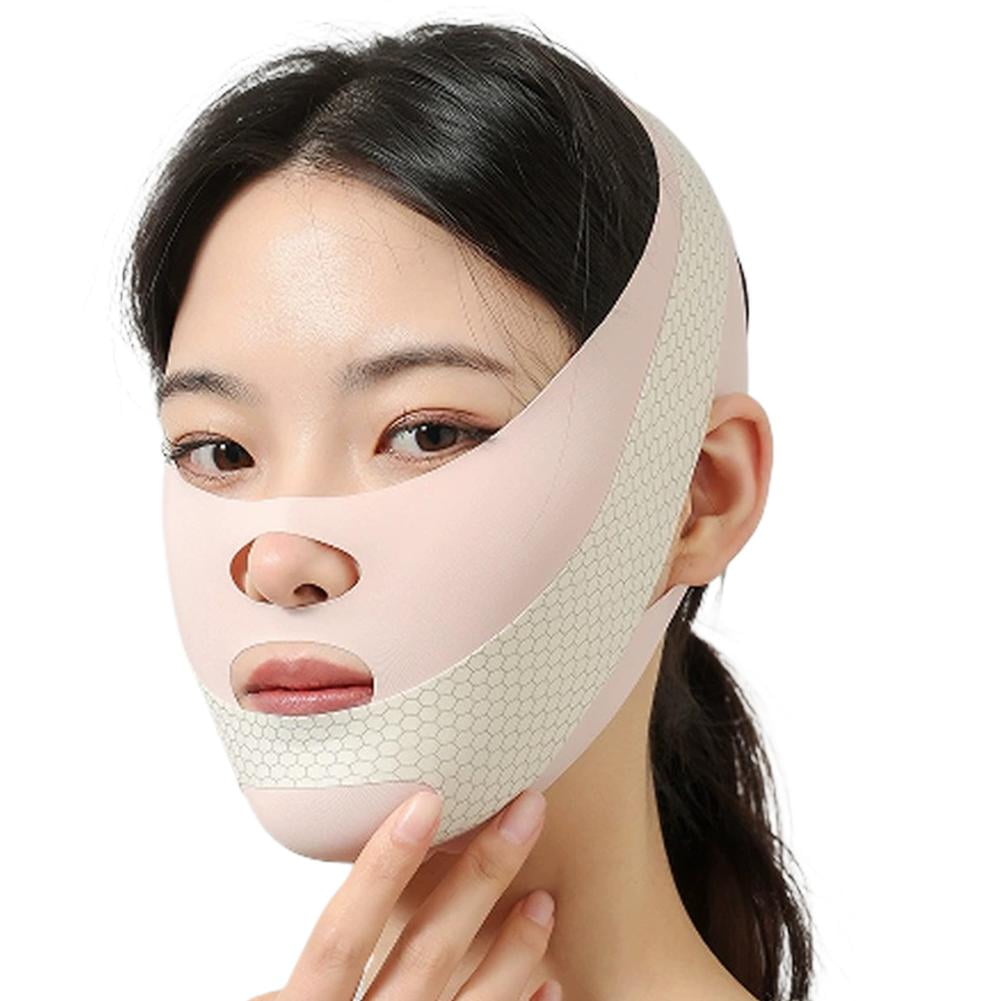 V Line Lifting Mask Chin Strap, Soft V Shaped Face Mask Chin Cheek Lift ...