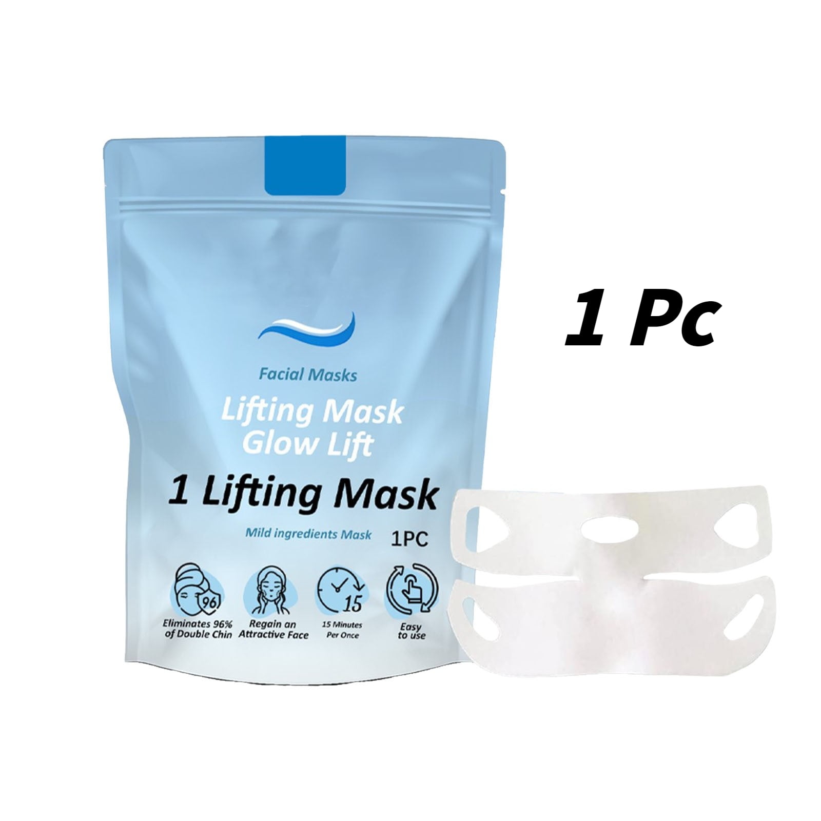 V Line Lifting Mask - Double Chin Reducer - Deep Collagen Jawline ...