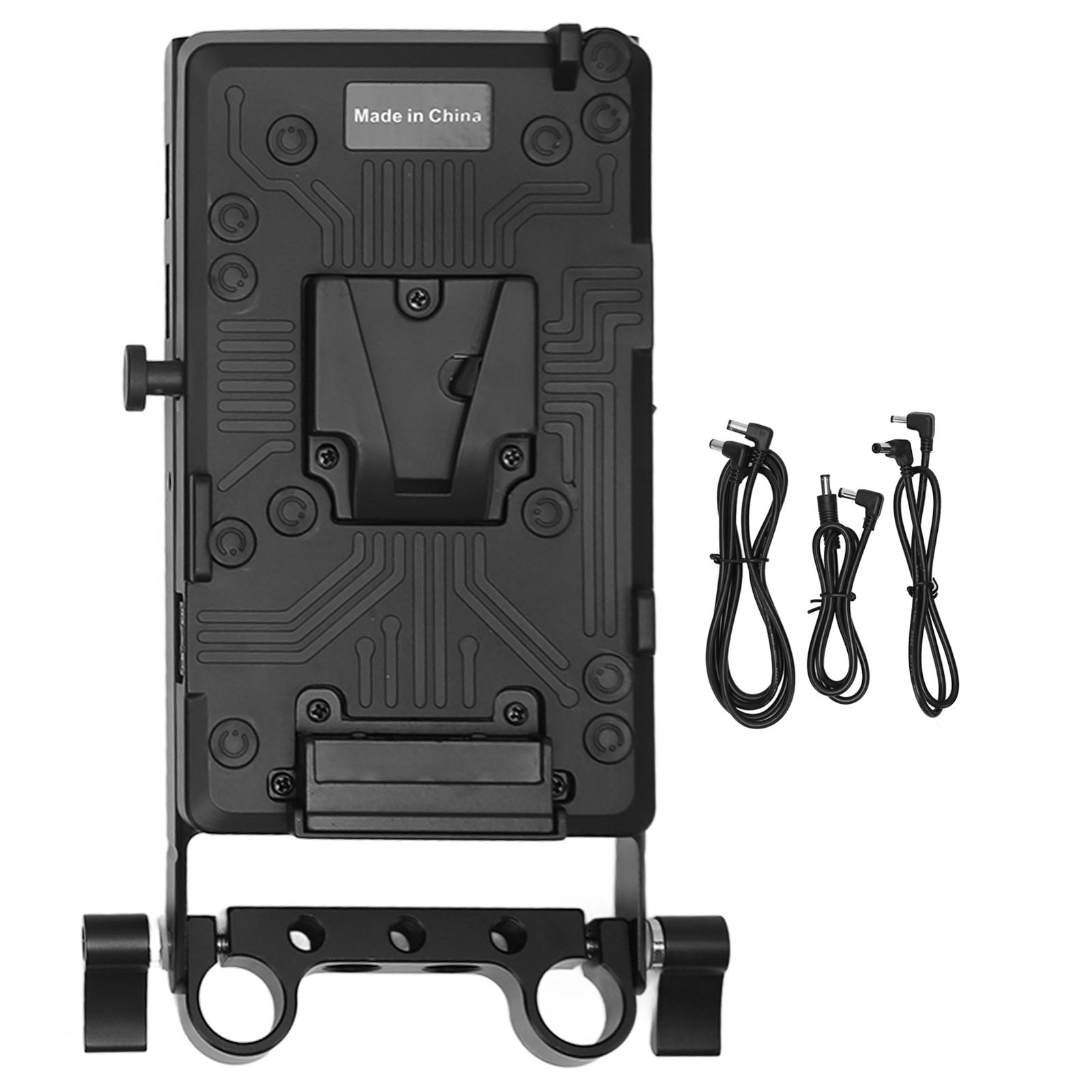 V Lock Battery Plate Adapter Power Supply with D TAP Output V Mount ...