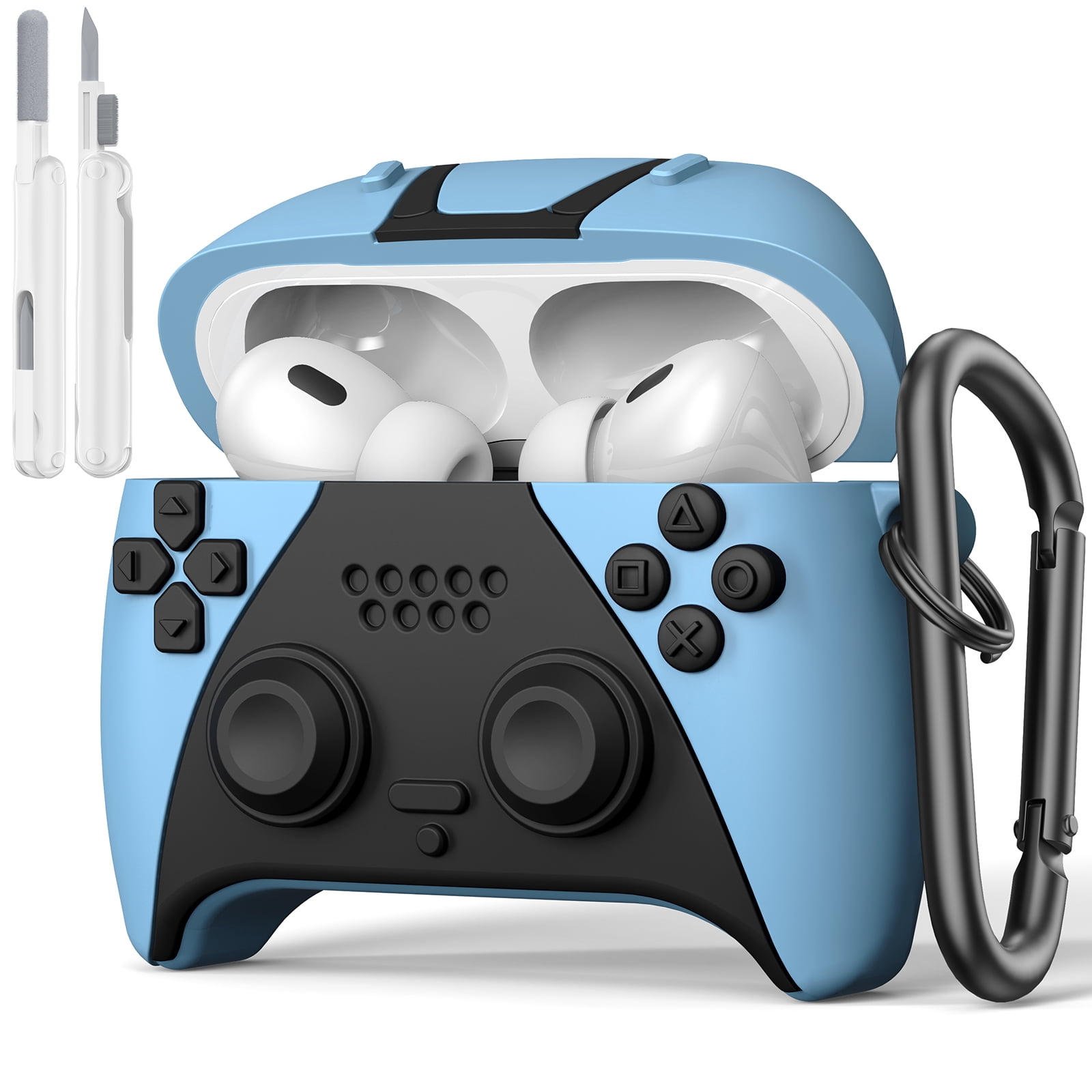 V-MORO AirPods Pro 2nd Generation Case Cover, 3D Game Controller Design ...