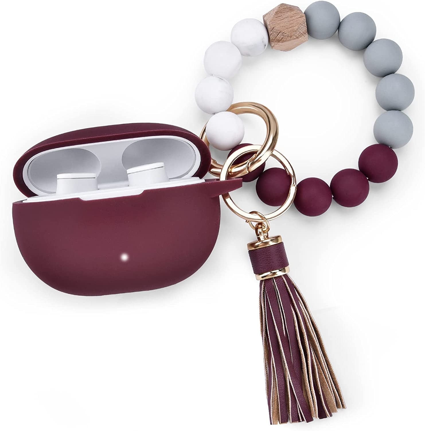 V-MORO Case for New Beats Studio Buds 2021，Shockproof Silicone with ...