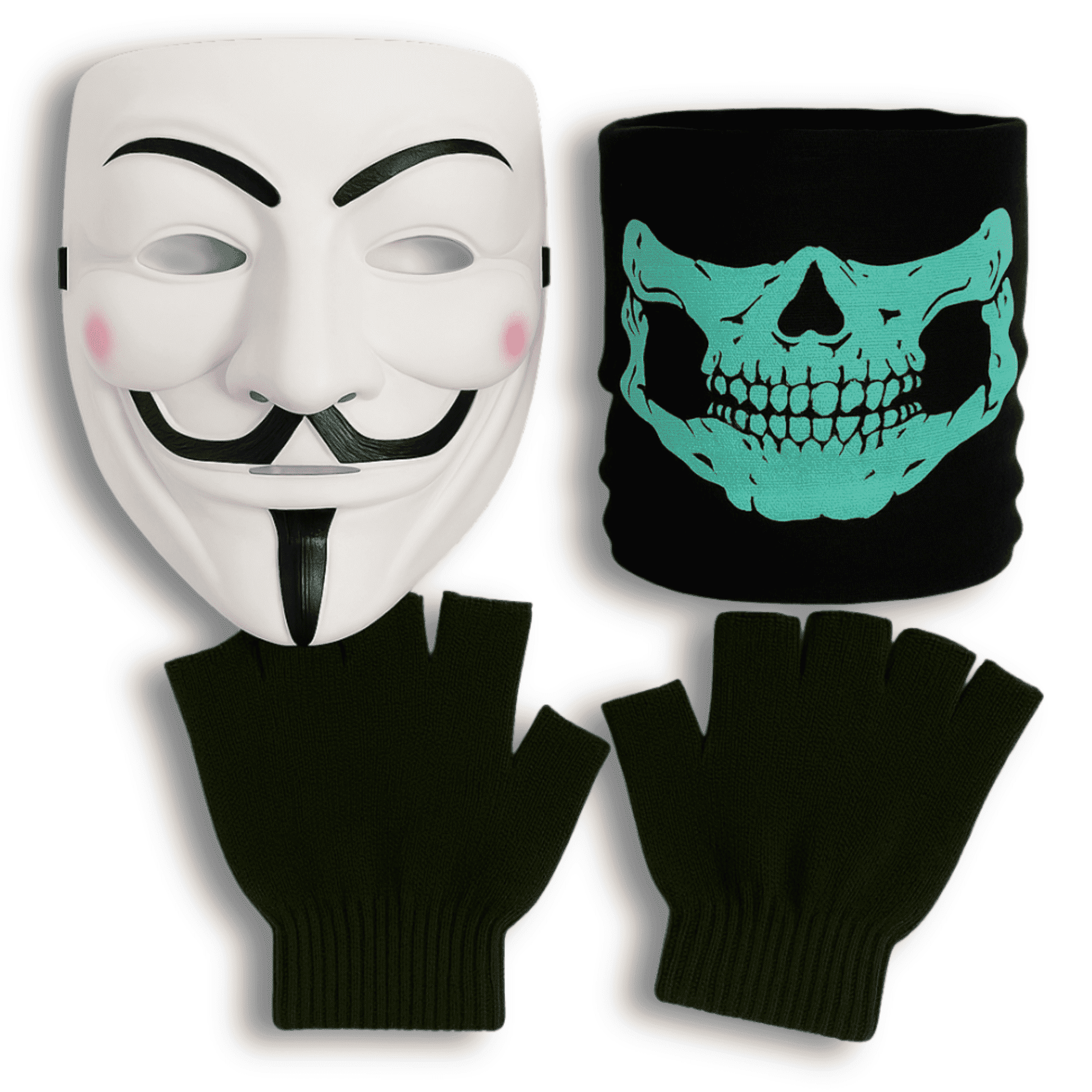 Hacker Masks Costume Set Inspired by Spy Ninjas Project Zorgo PZ9 Mask ...