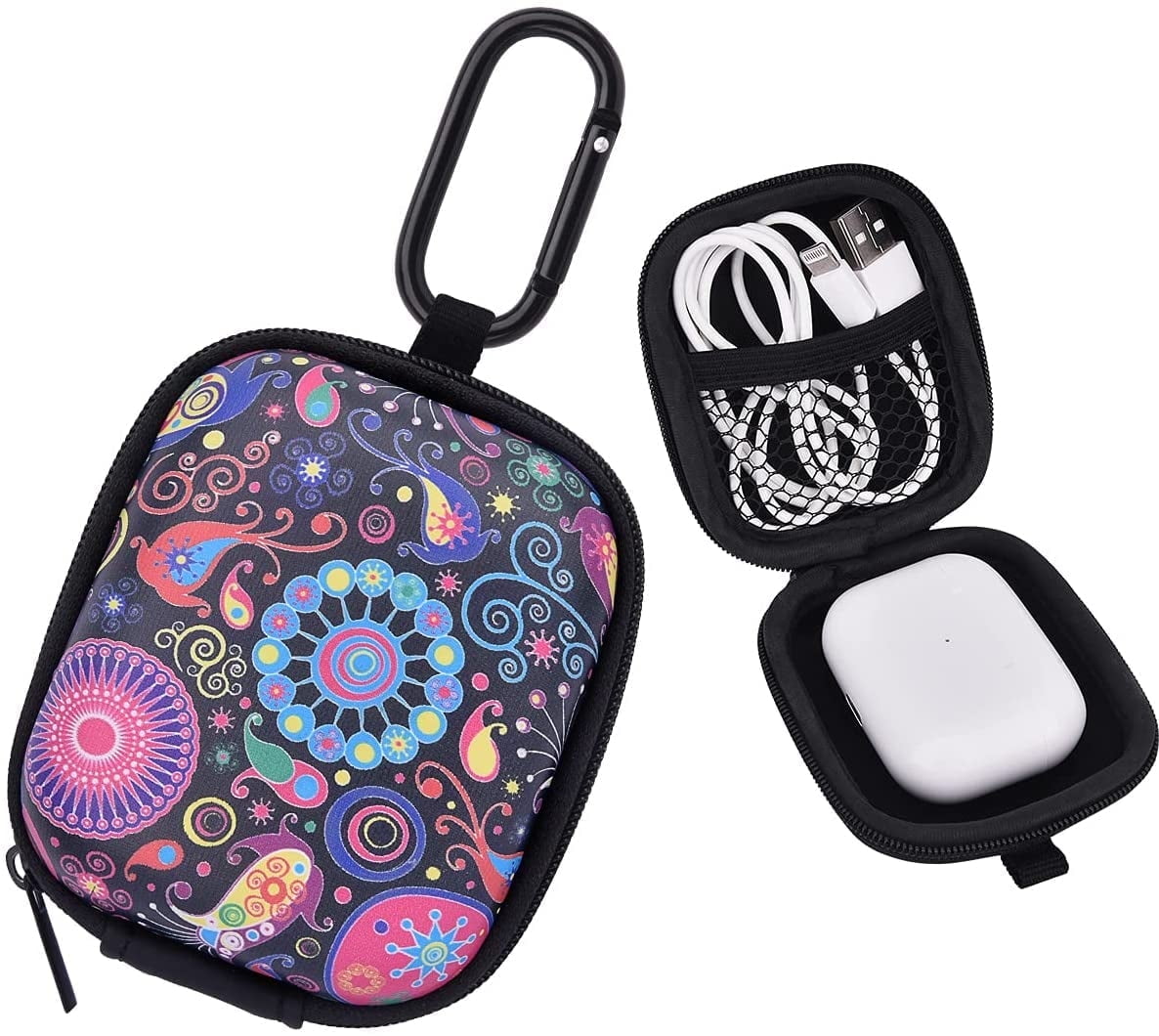 V-Moro Earbud Case Holder，General Printing Leather Organizer Case，For ...