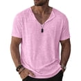 V Neck Workout Shirts for Men Athletic Short Sleeve Shirts Moisture ...