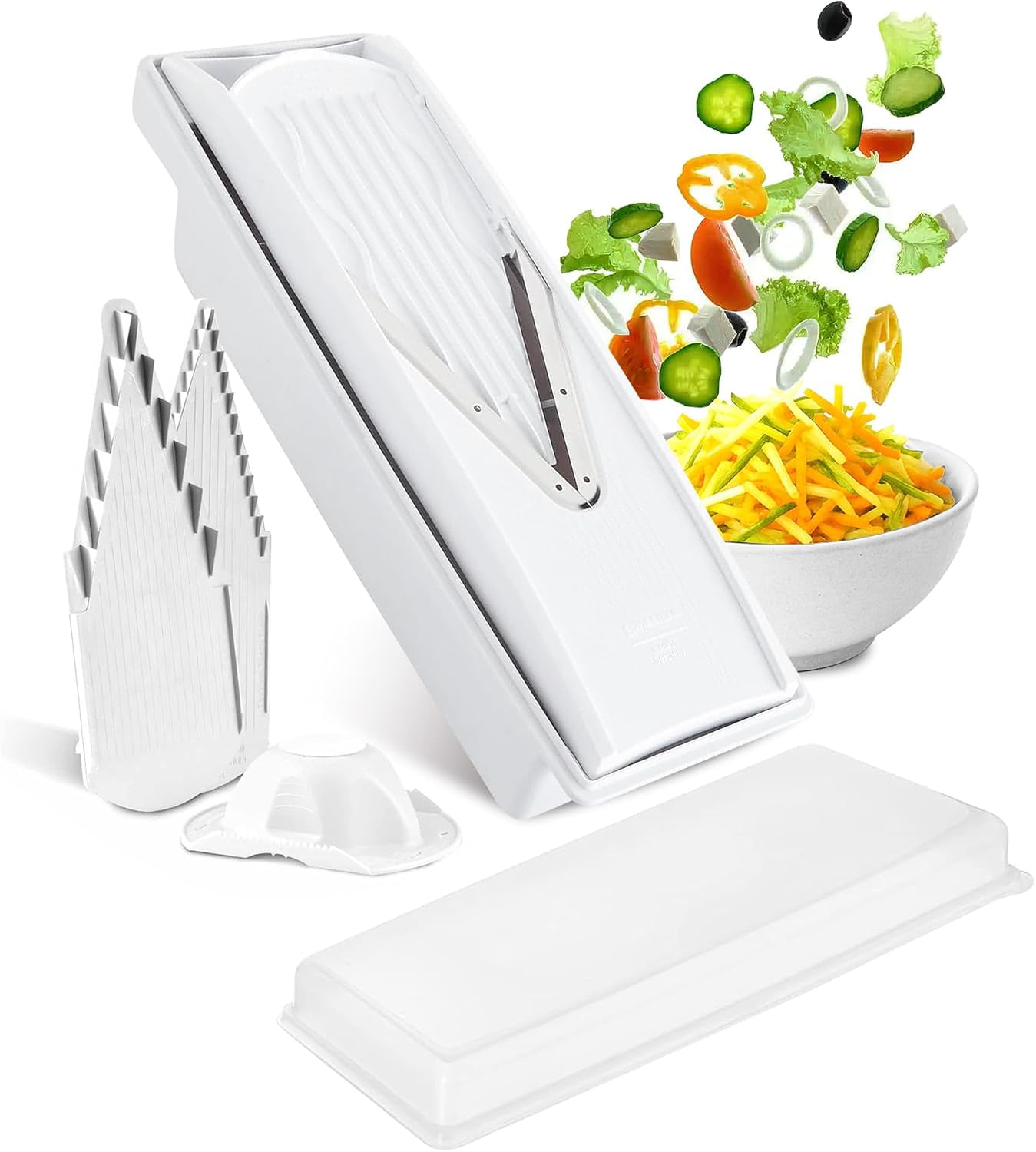V-Prep™ Mandoline Slicer – Versatile Kitchen Slicer for Julienne, Shred ...