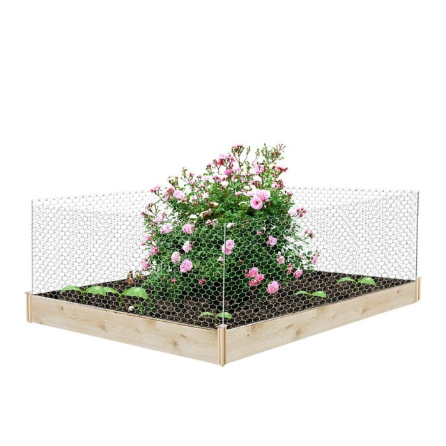 V Protek Mesh Galvanized Fence Wire Poultry Netting Gutter Guards ...