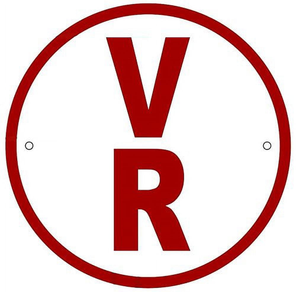 V-R Floor Truss Circular Sign-New York Truss Construction Sign (WHITE ...